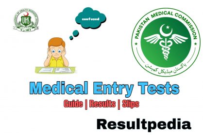 Entry Test Results By Name - Resultpedia