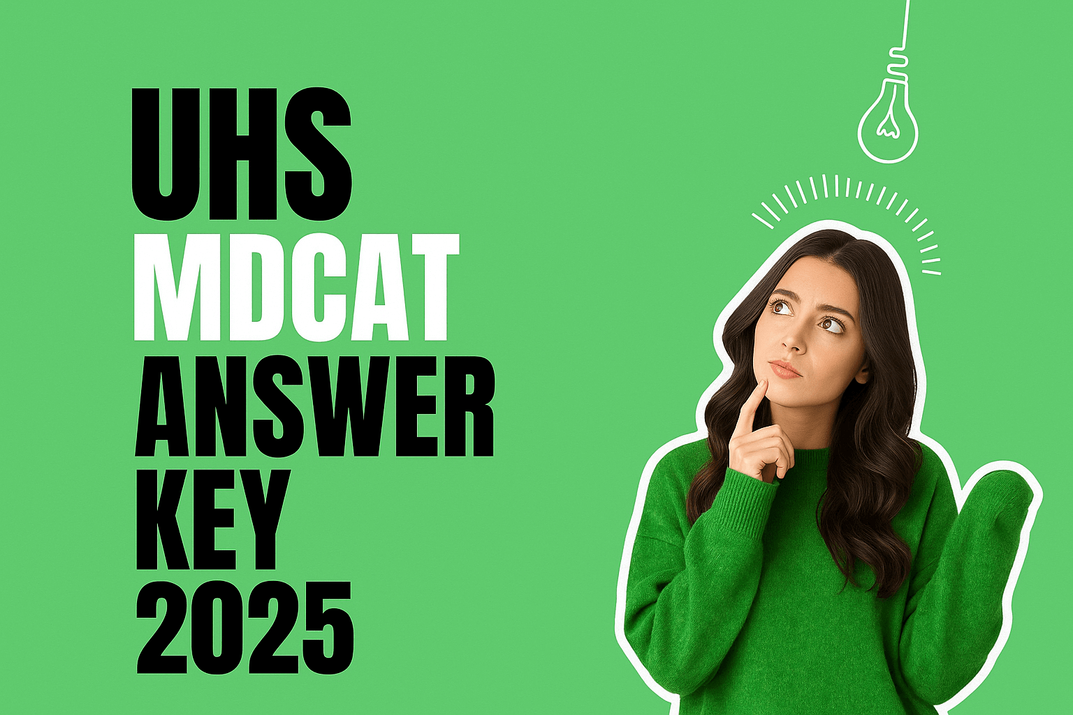 UHS MDCAT Answer Key 2025 [With PDF Paper] - Resultpedia